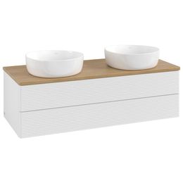 Villeroy & Boch Villeroy & Boch Antao Waschtischunterschrank 1200x360x500mm L24111GF mit Beleuchtung mit Struktur FK/AP: GF/1
