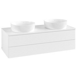 Villeroy & Boch Villeroy & Boch Antao Waschtischunterschrank 1200x360x500mm L24110MT mit Beleuchtung mit Struktur FK/AP: MT/0