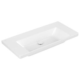 Villeroy & Boch Villeroy und Boch Subway 3.0 Schrank-Waschtisch 4A70A3R1 100x47cm, ohne Hahnloch/ohne &Uuml;berlauf, wei&szlig; C-plus