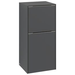 Villeroy & Boch Villeroy und Boch Subway 3.0 Seitenschrank C59402VR 40x86x36,2cm, Schanier links/Griff monochrom, graphite