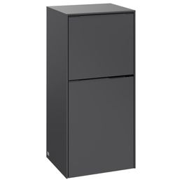 Villeroy & Boch Villeroy und Boch Subway 3.0 Seitenschrank C59502VR 40x86x36,2cm, Schanier rechts/Griff monochrom, graphite
