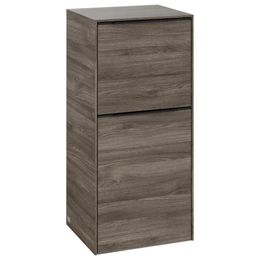 Villeroy & Boch Villeroy und Boch Subway 3.0 Seitenschrank C59401RK 40x86x36,2cm, Schanier links/Griff Volcano black, stone oak