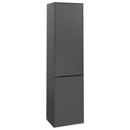Villeroy & Boch Villeroy und Boch Subway 3.0 Hochschrank C59201VR 40x171x36,2cm, Schanier links/Griff Volcano black, graphite