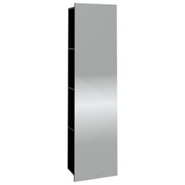 Villeroy & Boch Villeroy und Boch Subway 3.0 Spiegelregal C59600VL 45x170x30cm, mit Regal links, volcano black