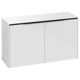 Villeroy & Boch Villeroy und Boch Subway 3.0 Sideboard C60001VE 80,5x42,3x25,6cm, Griff Volcano black, brilliant white