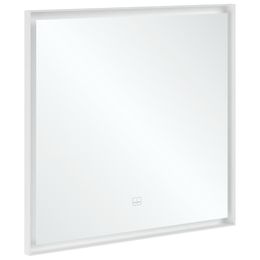 Villeroy & Boch Villeroy und Boch Subway 3.0 Spiegel A4638000 Aluminiumrahmen, 80 x 75 x 4,75 cm, wei&szlig; matt