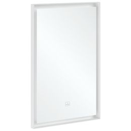 Villeroy & Boch Villeroy und Boch Subway 3.0 Spiegel A4635000 Aluminiumrahmen, 50 x 75 x 4,75 cm, wei&szlig; matt