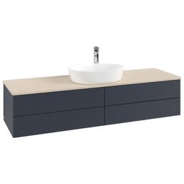Villeroy & Boch Villeroy & Boch Antao Waschtischunterschrank 1600x360x500mm L25153HG mit Beleuchtung mit Struktur FK/AP: HG/3