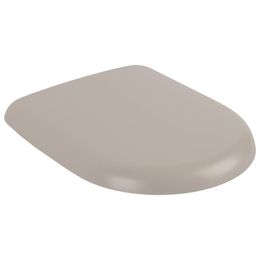 Villeroy & Boch Villeroy und Boch Antao WC-Sitz 8M67S1AM mit Absenkautomatik (SoftClosing), mit abnehmbaren Sitz (QuickRelease), Almond