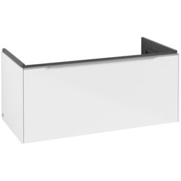 Villeroy & Boch Villeroy und Boch Subway 3.0 Waschtisch-Unterschrank C56900VE 97,3x42,9x47,8cm, ohne LED/Griff Aluminium gl&auml;nzend, brilliant white