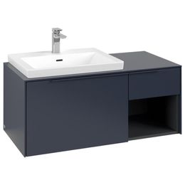 Villeroy & Boch Villeroy und Boch Subway 3.0 Waschtisch-Unterschrank C572L2VQ 100,1x42,25x51,6cm, mit LED/Griff monochrom, marine blue