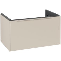 Villeroy & Boch Villeroy und Boch Subway 3.0 Waschtisch-Unterschrank C57302VN 77,2x42,9x47,8cm, ohne LED/Griff monochrom, cashmere grey