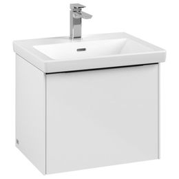 Villeroy & Boch Villeroy und Boch Subway 3.0 Waschtisch-Unterschrank C57901VE 52,3x42,9x44,75cm, ohne LED/Griff Volcano black, brilliant white