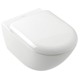 Villeroy & Boch Villeroy & Boch Antao Wand Tiefsp&uuml;l WC 4674T0R1 Abgang waagerecht, mit TwistFlush, wei&szlig; c-plus