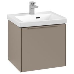 Villeroy & Boch Villeroy und Boch Subway 3.0 Waschtisch-Unterschrank C580L2VM 47,3x42,9x40,75cm, mit LED/Griff monochrom, taupe