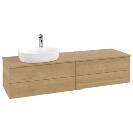Villeroy & Boch Villeroy & Boch Antao Waschtischunterschrank 1600x360x500mm L26151HN mit Beleuchtung mit Struktur FK/AP: HN/1
