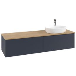 Villeroy & Boch Villeroy & Boch Antao Waschtischunterschrank 1600x360x500mm L38151HG mit Beleuchtung mit Struktur FK/AP: HG/1