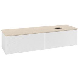 Villeroy & Boch Villeroy & Boch Antao Waschtischunterschrank 1600x360x500mm L38153GF mit Beleuchtung mit Struktur FK/AP: GF/3