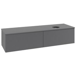 Villeroy & Boch Villeroy & Boch Antao Waschtischunterschrank 1600x360x500mm L38110GK mit Beleuchtung mit Struktur FK/AP: GK/0