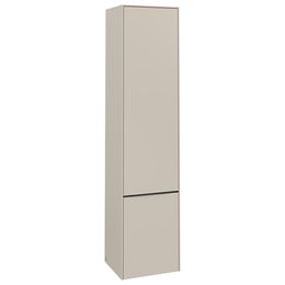 Villeroy & Boch Villeroy und Boch Subway 3.0 Hochschrank C58602VN 40x171x36,2cm, Schanier links/Griff monochrom, cashmere grey