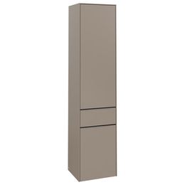 Villeroy & Boch Villeroy und Boch Subway 3.0 Hochschrank C59002VM 40x171x36,2cm, Schanier links/Griff monochrom, taupe