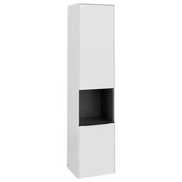 Villeroy & Boch Villeroy und Boch Subway 3.0 Hochschrank C58801VE 40x171x36,2cm, Schanier links/Griff Volcano black, brilliant white