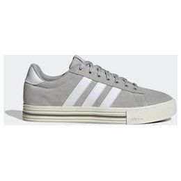 Sneaker Adidas SPORTSWEAR "DAILY 4.0", Damen, Gr. 41, grau (grau two, ftwr wei&szlig;, sanftes wei&szlig;), Leder, Synthetik, Schuhe Sneaker