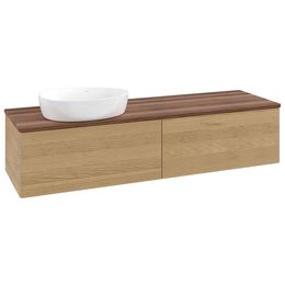Villeroy & Boch Villeroy & Boch Antao Waschtischunterschrank 1600x360x500mm L37112HN mit Beleuchtung mit Struktur FK/AP: HN/2
