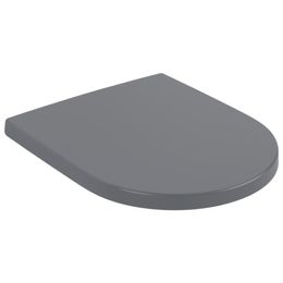 Villeroy & Boch Villeroy und Boch Subway 3.0 WC-Sitz 8M42S1i4 Schaniere aus Edelstahl, mit QuickRelease und Softclosing, graphite Ceramic plus