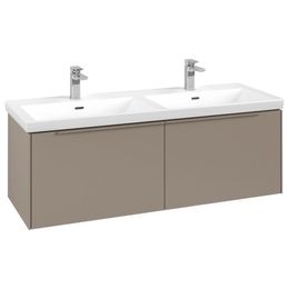 Villeroy & Boch Villeroy und Boch Subway 3.0 Waschtisch-Unterschrank C56702VM 127,2x42,9x47,8cm, ohne LED/Griff monochrom, taupe