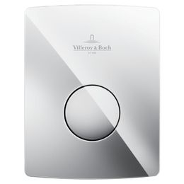 Villeroy & Boch Villeroy & Boch ViConnect Urinal-Bet&auml;tigungsplatte 92194461 verchromt, Kunststoff