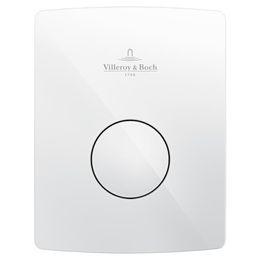 Villeroy & Boch Villeroy & Boch ViConnect Urinal-Bet&auml;tigungsplatte 92194468 wei&szlig;, Kunststoff