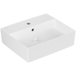 Villeroy & Boch Villeroy & Boch Memento 2.0 Waschtisch 4A0750R1 50x42cm, mit Hahnloch, & &Uuml;berlauf, Wei&szlig; C+
