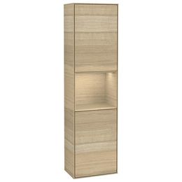 Villeroy & Boch Villeroy und Boch Finion Hochschrank F470PCPC 41,8x151,6x27cm, rechts, Regal Oak Venerr, Oak Veneer