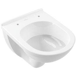 Villeroy & Boch Villeroy & Boch O.Novo Compact Wand WC 56881001 Tiefsp&uuml;ler, weiss, 36 x 49 cm, Abgang waagerecht