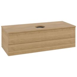 Villeroy & Boch Villeroy & Boch Antao Waschtischunterschrank 1200x360x500mm L21111HN mit Beleuchtung mit Struktur FK/AP: HN/1
