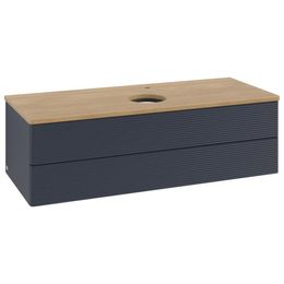 Villeroy & Boch Villeroy & Boch Antao Waschtischunterschrank 1200x360x500mm L21151HG mit Beleuchtung mit Struktur FK/AP: HG/1