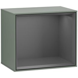 Villeroy & Boch Villeroy und Boch Finion Regalmodul G580GKGM 41,8x35,6x27cm, Emotion, Regal Antracite Matt, Olive Matt Lacquer