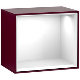 Villeroy & Boch Villeroy und Boch Finion Regalmodul G580GFHB 41,8x35,6x27cm, Emotion, Regal Glossy White, Peony Matt