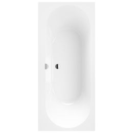 Villeroy & Boch Villeroy und Boch Oberon 2.0 Rechteck-Badewanne UBQ170OBR2DV-01 Einbau 170 x 75 cm, Quaryl Wei&szlig; Alpin