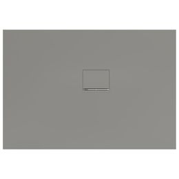Villeroy & Boch Villeroy & Boch Squaro Infinity Duschwanne UDQ1390SQI2RV3S, 130 x 90 x 4 cm, grau