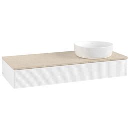 Villeroy & Boch Villeroy & Boch Antao Waschtischunterschrank 1200x190x500mm L12113MT mit Beleuchtung mit Struktur FK/AP: MT/3