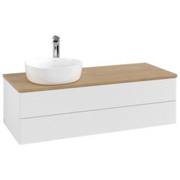 Villeroy & Boch Villeroy & Boch Antao Waschtischunterschrank 1200x360x500mm L22151GF mit Beleuchtung mit Struktur FK/AP: GF/1