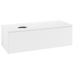 Villeroy & Boch Villeroy & Boch Antao Waschtischunterschrank 1200x360x500mm L33150MT mit Beleuchtung mit Struktur FK/AP: MT/0