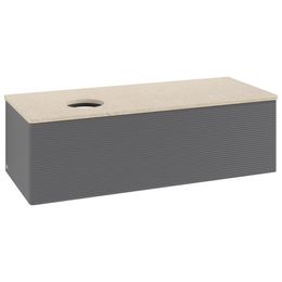 Villeroy & Boch Villeroy & Boch Antao Waschtischunterschrank 1200x360x500mm L33113GK mit Beleuchtung mit Struktur FK/AP: GK/3