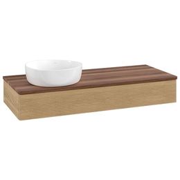 Villeroy & Boch Villeroy & Boch Antao Waschtischunterschrank 1200x190x500mm K11112HN mit Struktur FK/AP: HN/2