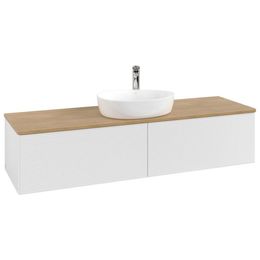 Villeroy & Boch Villeroy & Boch Antao Waschtischunterschrank 1600x360x500mm L36151GF mit Beleuchtung mit Struktur FK/AP: GF/1
