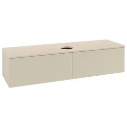 Villeroy & Boch Villeroy & Boch Antao Waschtischunterschrank 1600x360x500mm L36153HJ mit Beleuchtung mit Struktur FK/AP: HJ/3