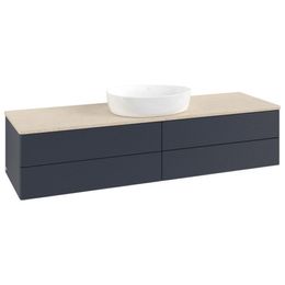 Villeroy & Boch Villeroy & Boch Antao Waschtischunterschrank 1600x360x500mm L25113HG mit Beleuchtung mit Struktur FK/AP: HG/3