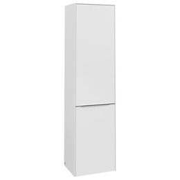 Villeroy & Boch Villeroy und Boch Subway 3.0 Hochschrank C59200VF 40x171x36,2cm, Schanier links/Griff Aluminium gl&auml;nzend, pure white